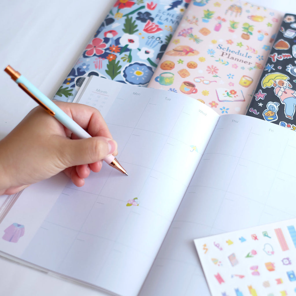 A5 Monthly Planner - Vibin Mood — PaperMarket