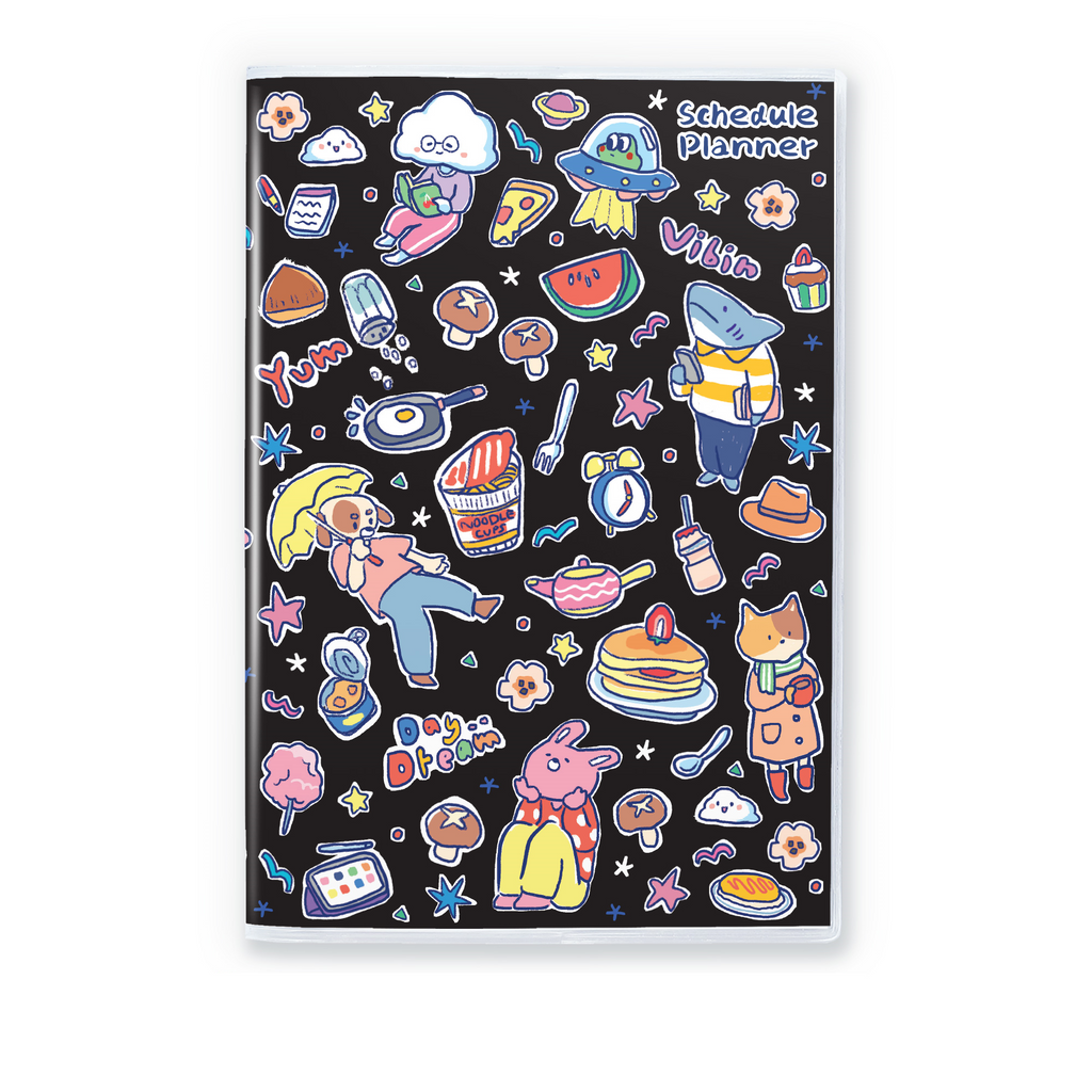 A5 Monthly Planner - Vibin Mood — PaperMarket