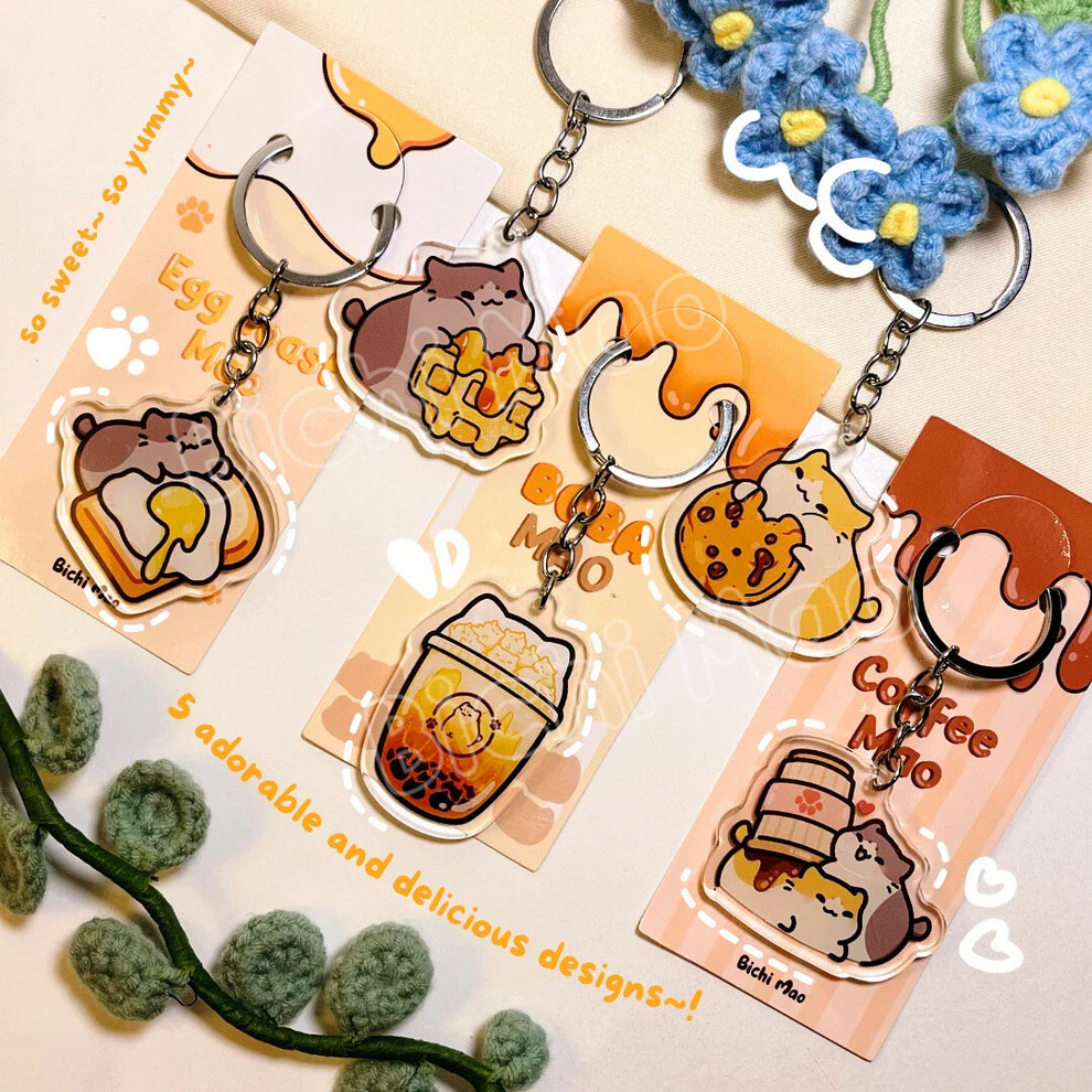 Cookie Medium Keychain — PaperMarket