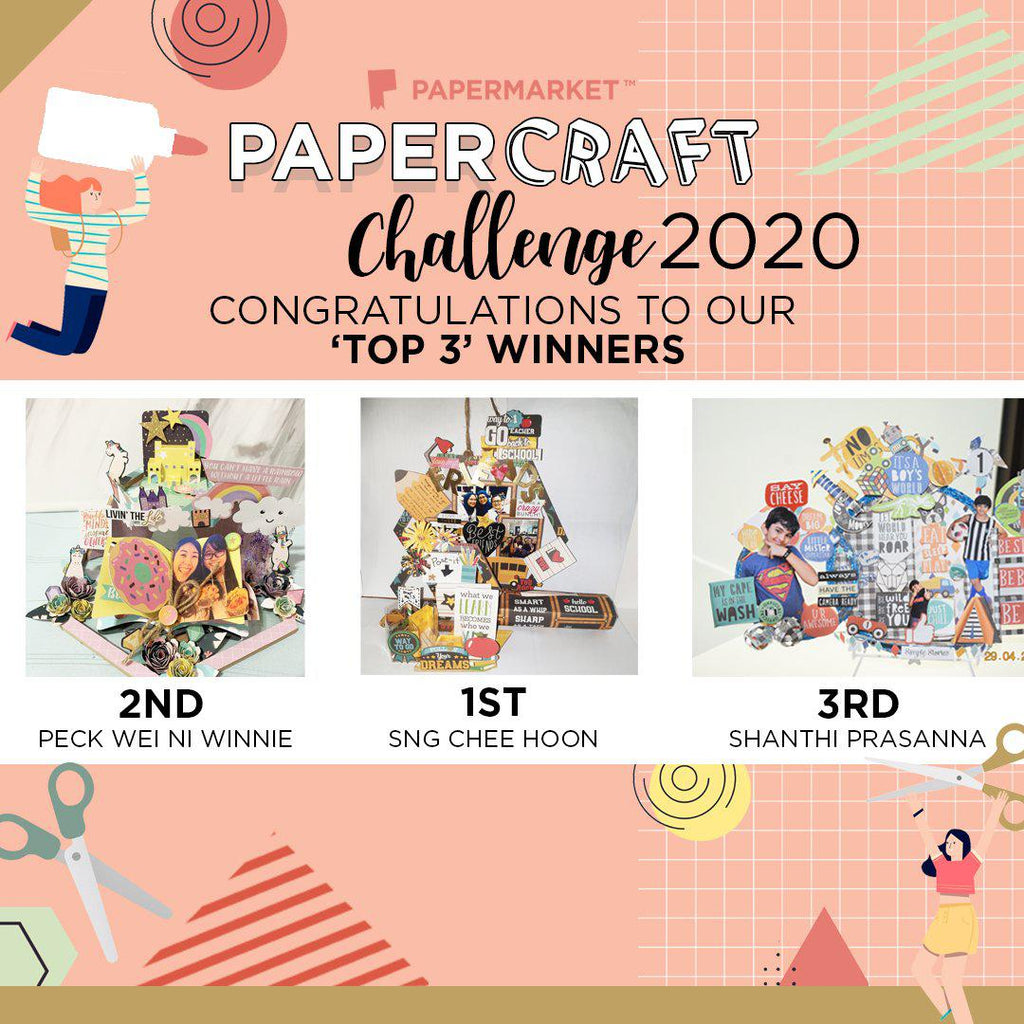 Congratulations To Our PaperCraft Challenge Winners! — PaperMarket