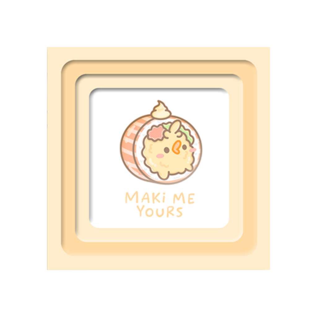 Mini Card Sushi Dachi — PaperMarket