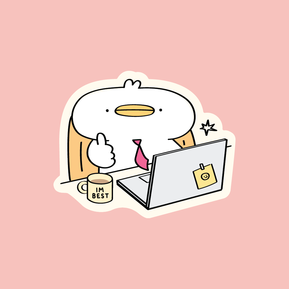 Best Duck Sticker (Vinyl) — PaperMarket