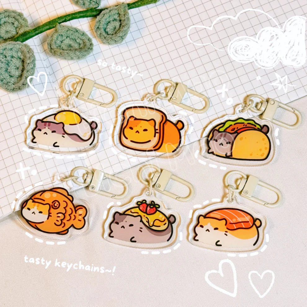 Bread Tasty Keychain — PaperMarket