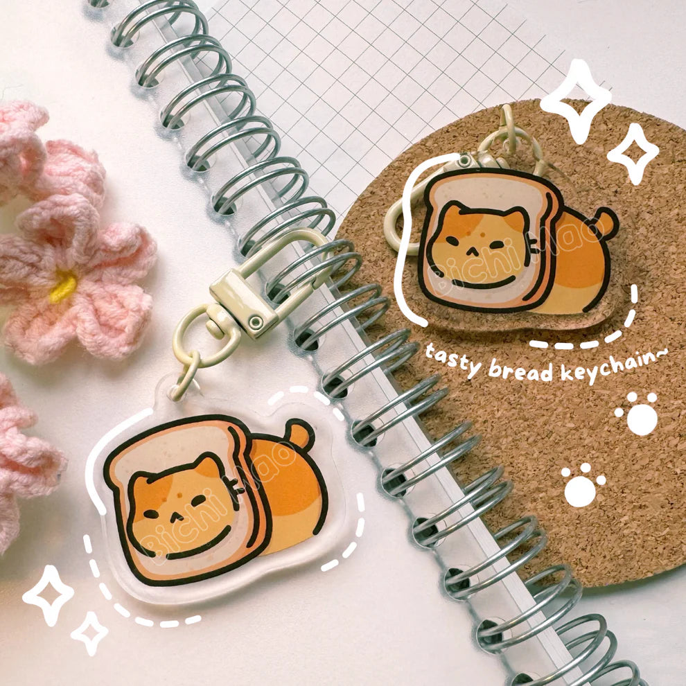 Bread Tasty Keychain — PaperMarket