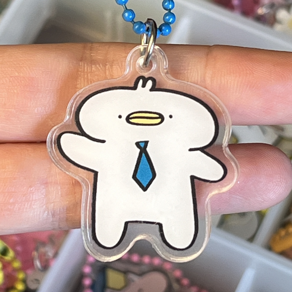 Business Duck Keychain — PaperMarket