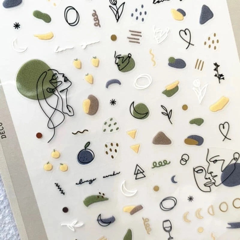 Daily Deco Sticker - Deco Drawing — PaperMarket