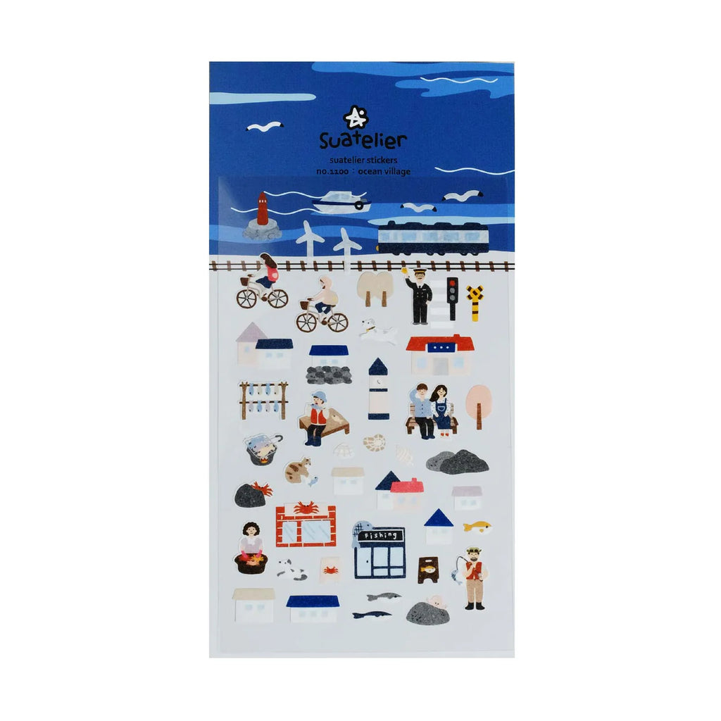 Daily Deco Sticker - Ocean Village — PaperMarket