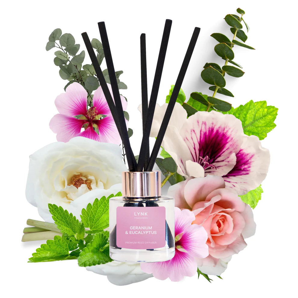 Geranium & Eucalyptus Reed Diffuser 150ML — PaperMarket