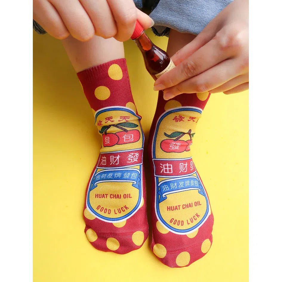 Good Luck Oil Socks — PaperMarket