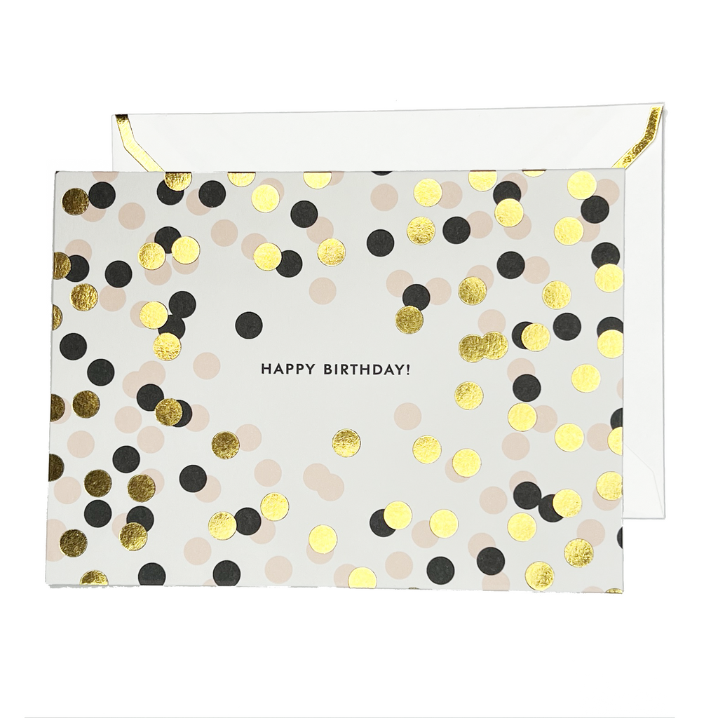 Greeting Card - BCSS Dotted Happy Birthday — PaperMarket