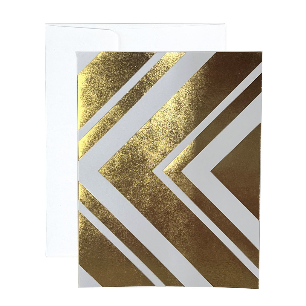 Greeting Card - Golden Frame Corners — PaperMarket