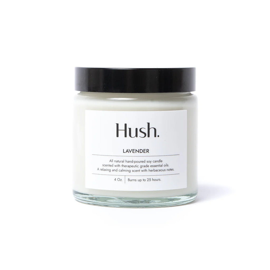 Hush Candle 4 Oz-Lavender — PaperMarket