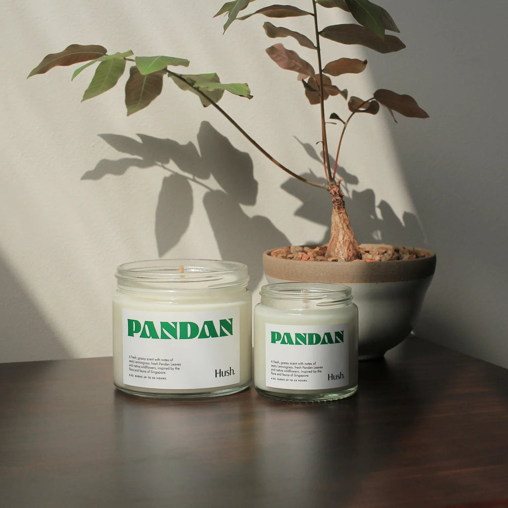 Hush Candle 4 Oz-Pandan — PaperMarket