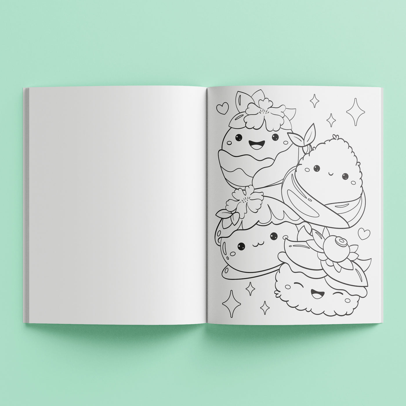 Kaleidoscope Colouring Stickers Totally Cute — PaperMarket