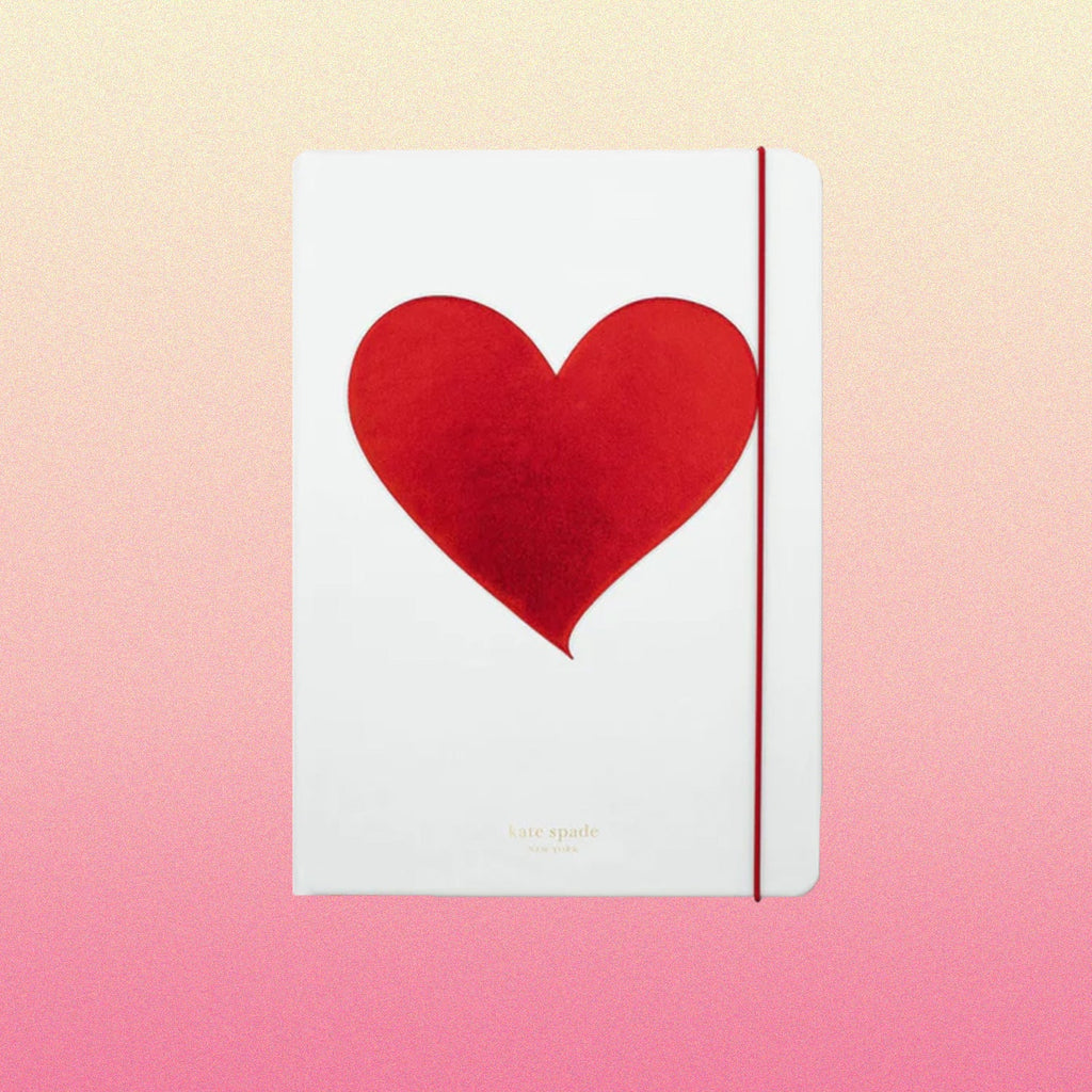 Kate Spade Take Note XL Notebook - Hearts — PaperMarket