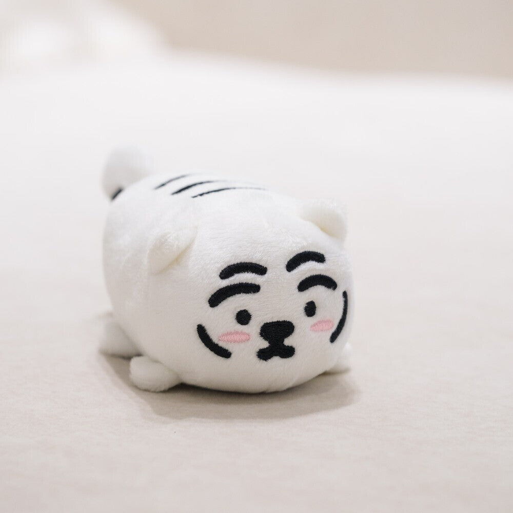 Muzik Tiger Block Tigers Plush Stacking Toys - White Tiger Blushing Fa ...