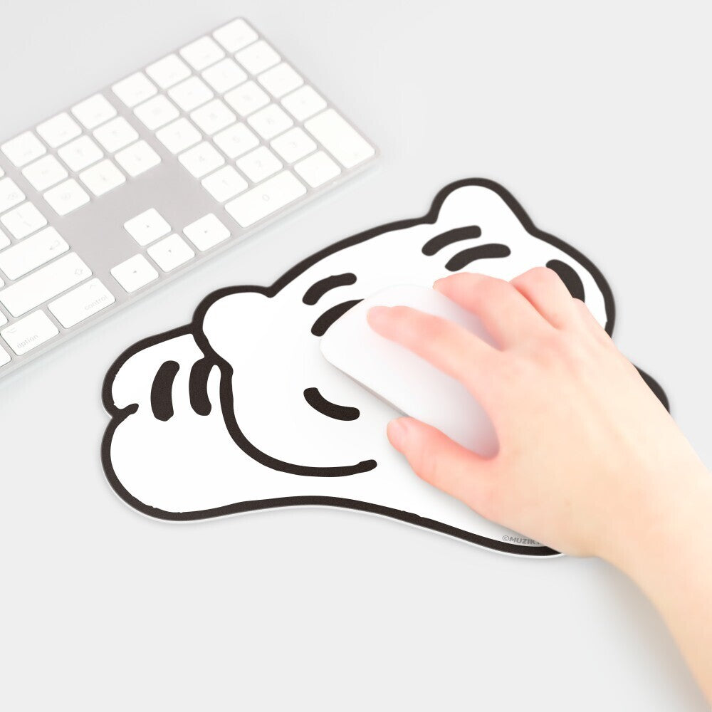 Muzik Tiger PVC Mouse Pad - Hopping Tiger — PaperMarket