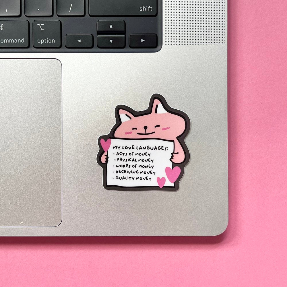 My Love Language Sticker (Vinyl) — PaperMarket