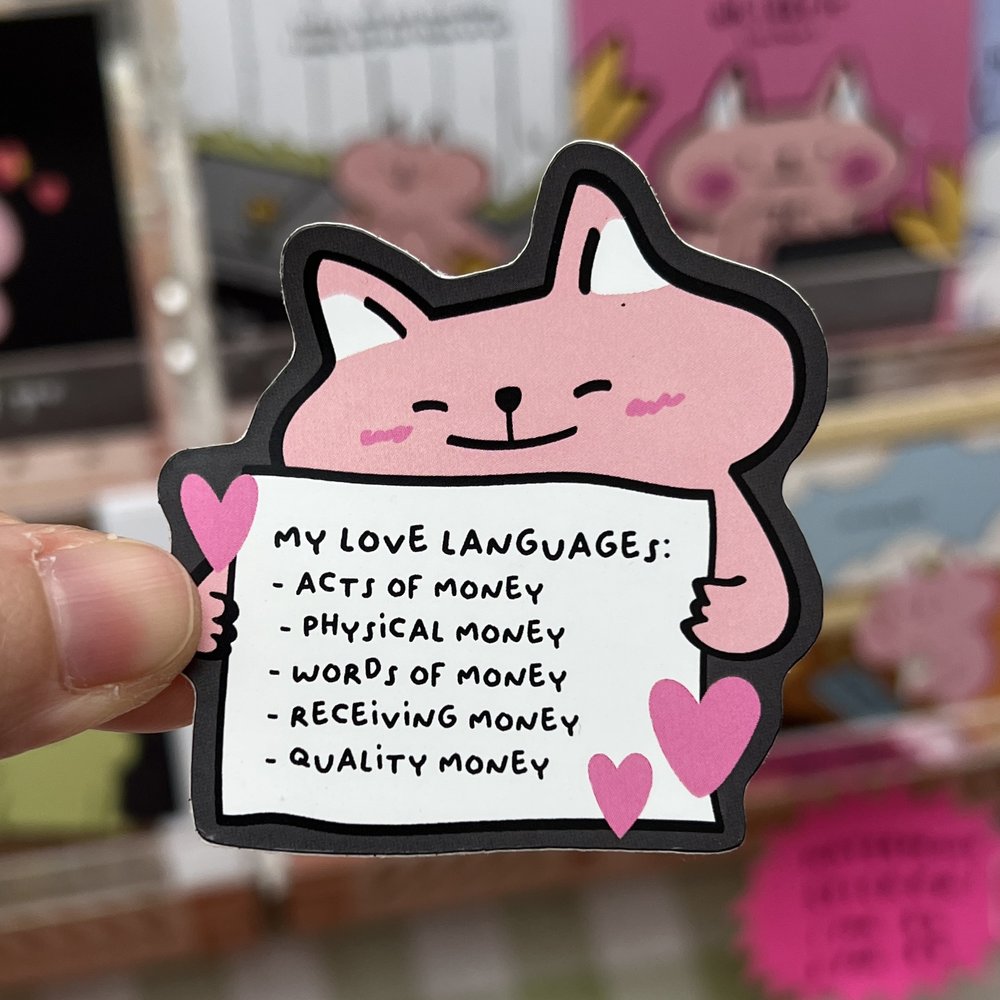 My Love Language Sticker (Vinyl) — PaperMarket