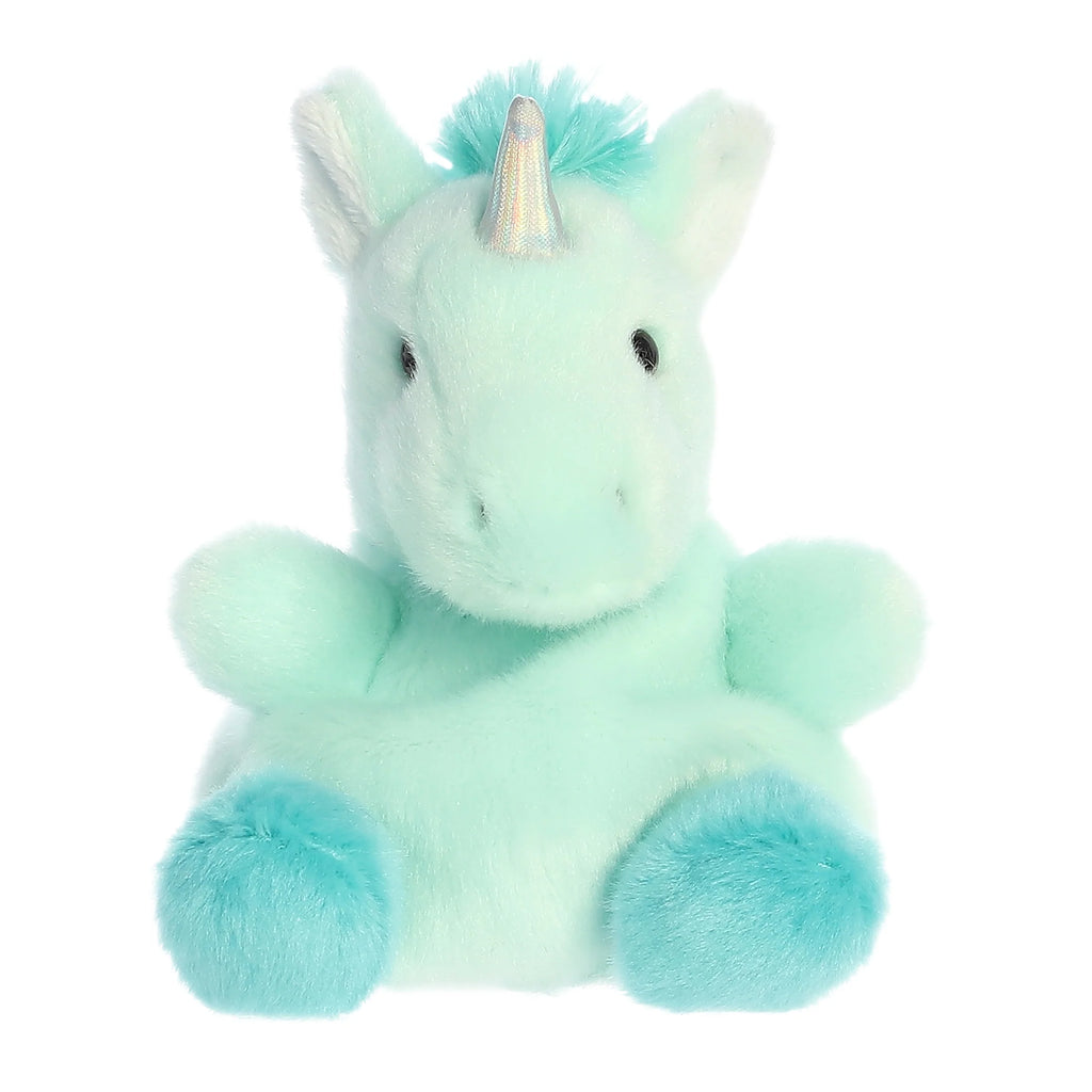 Palm Pals Small Plush - Teal Unicorn — PaperMarket