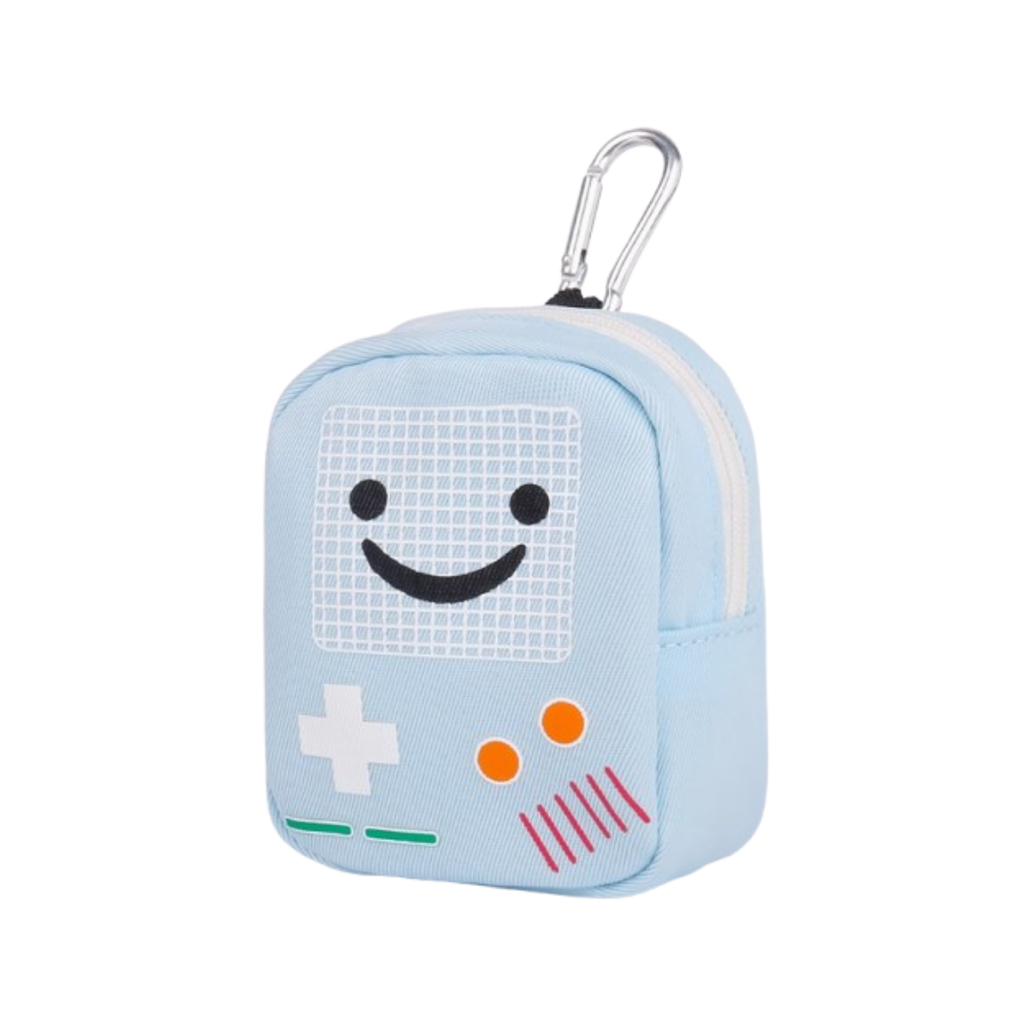 Pouch - Smiley Face Light Blue — PaperMarket