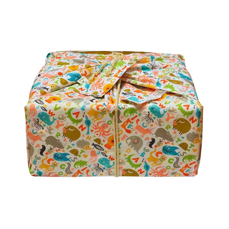 Reusable Gift Wrap - Alphabets from A to Z — PaperMarket