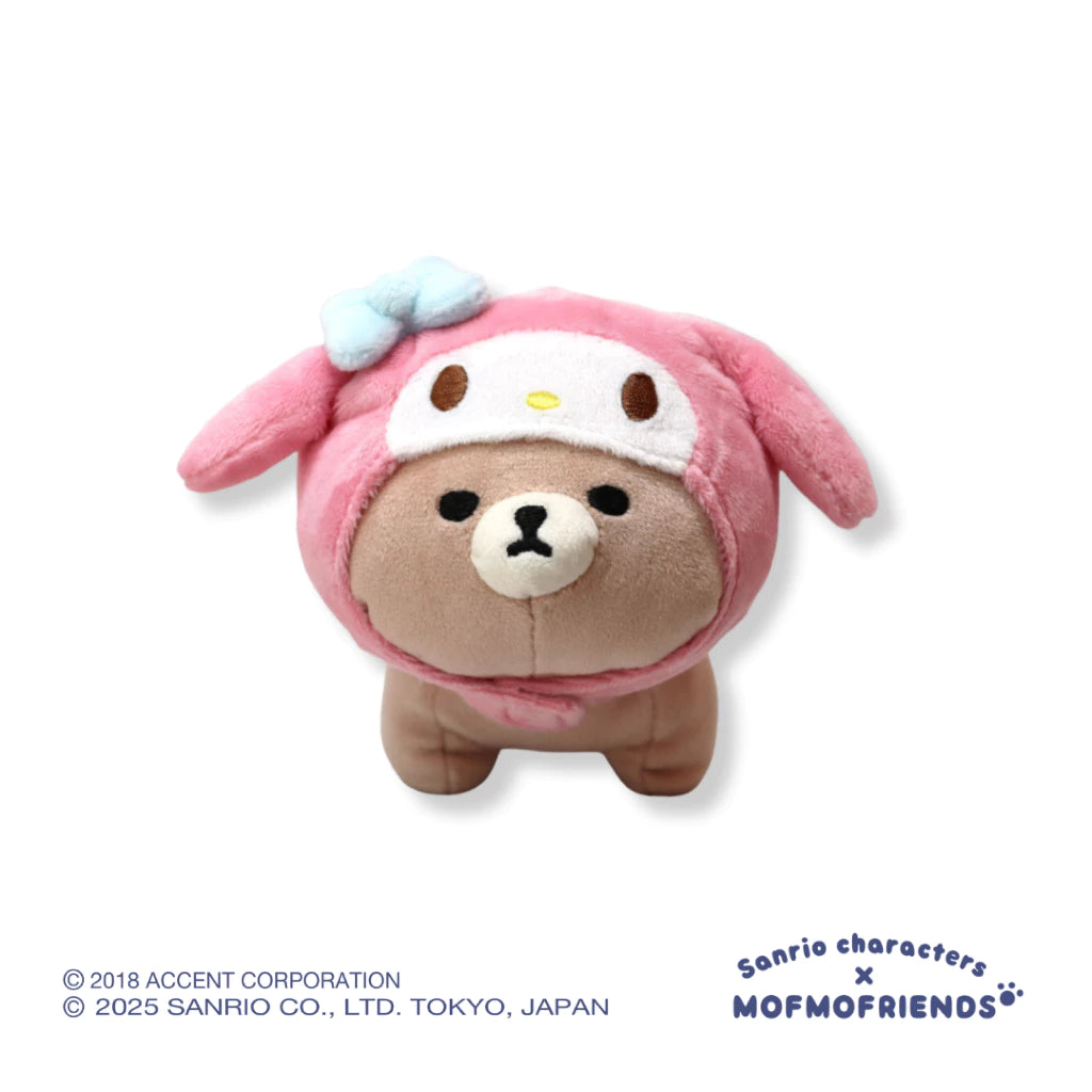 [Sanrio X MOFMOFriends] My Melody Bear Plush (Small) — PaperMarket