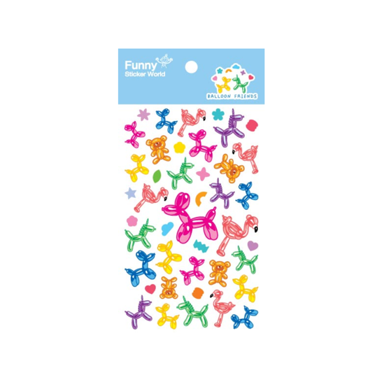 Sticker - Balloon Friends — PaperMarket