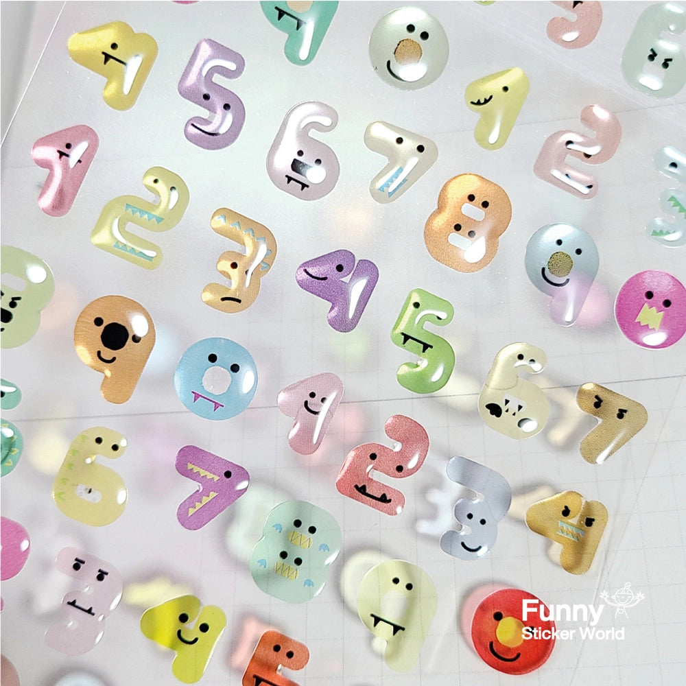 Sticker - Jelly Number — PaperMarket