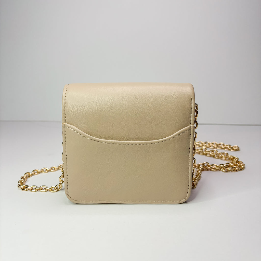The Mini VIP Tote - Nude Beige — PaperMarket