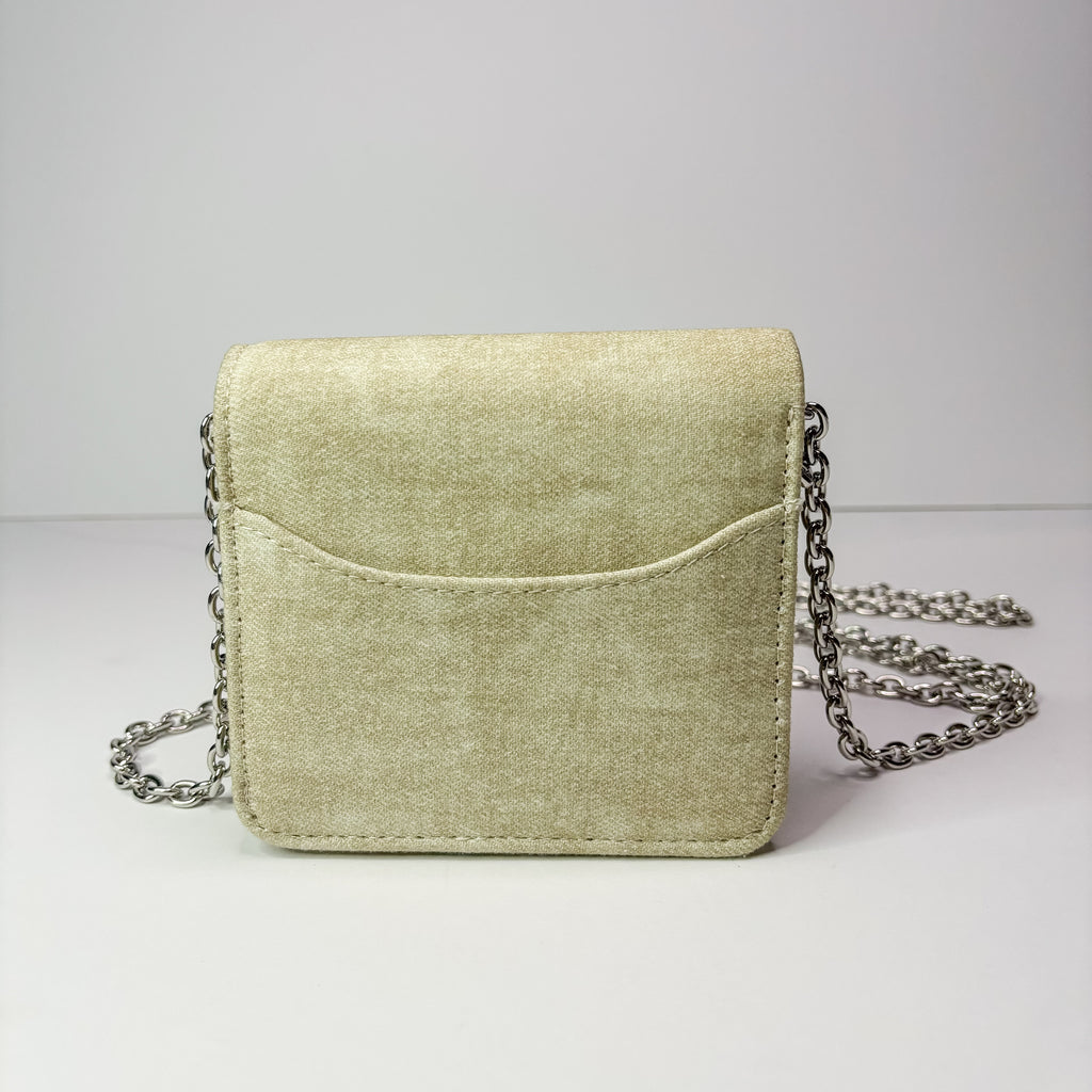 The Mini VIP Tote - Oat Denim — PaperMarket