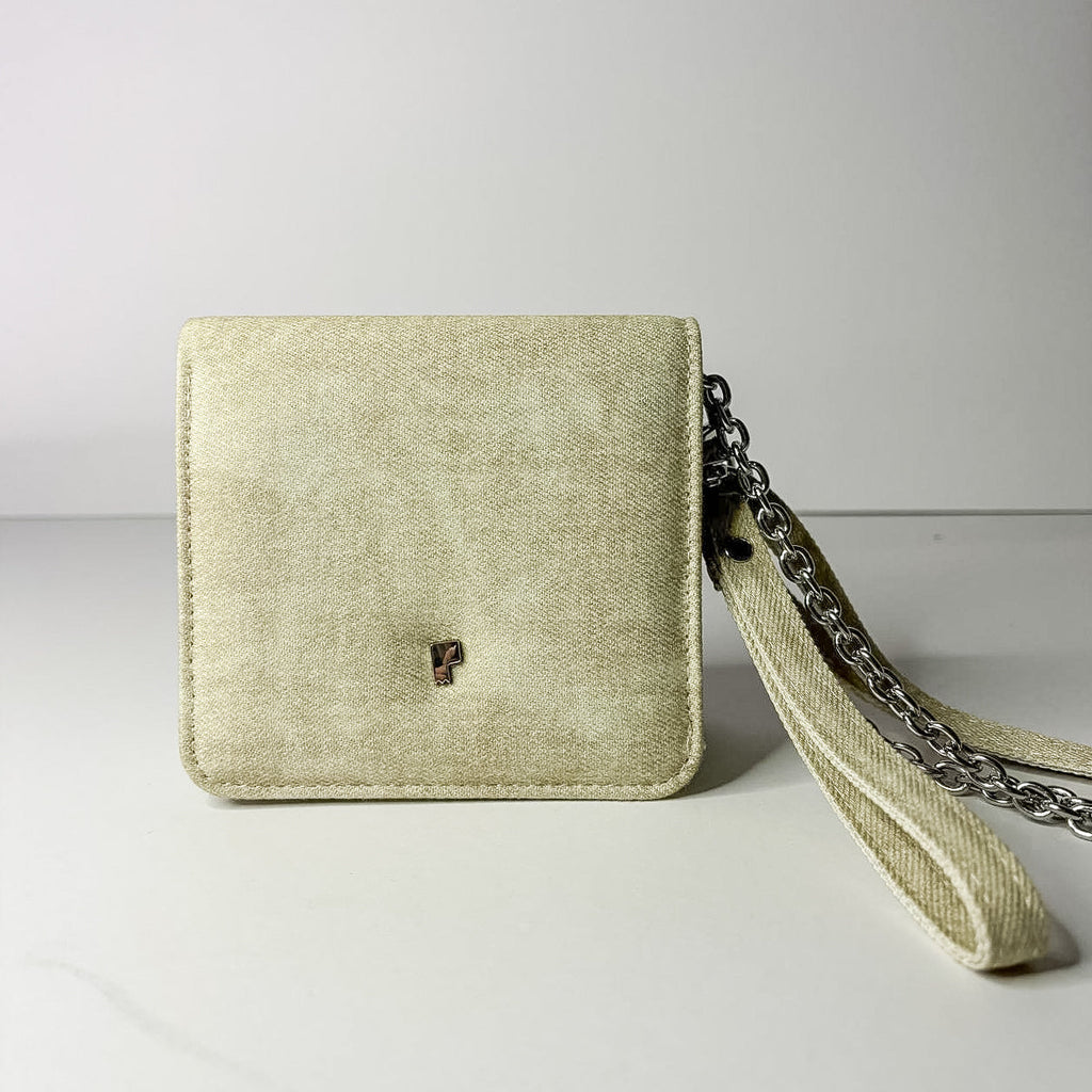 The Mini VIP Tote - Oat Denim — PaperMarket