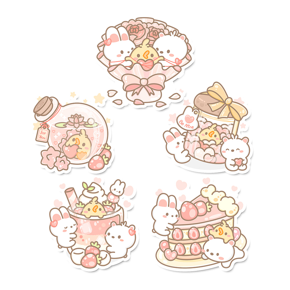 Sticker Pack - Sugary Love — PaperMarket