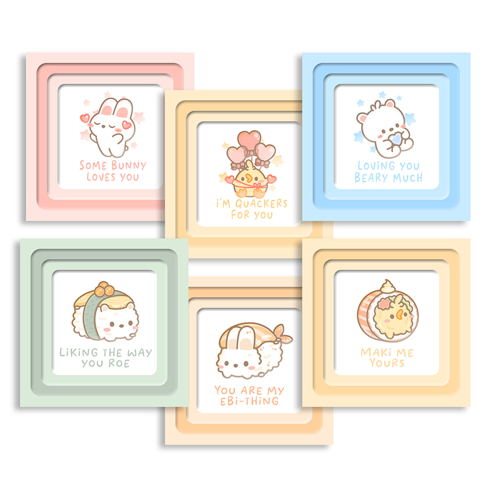 Mini Card Sushi Dachi — PaperMarket