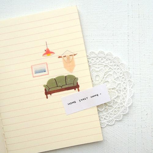 Art Journal Ideal - Home Sweet Home Sticker — PaperMarket