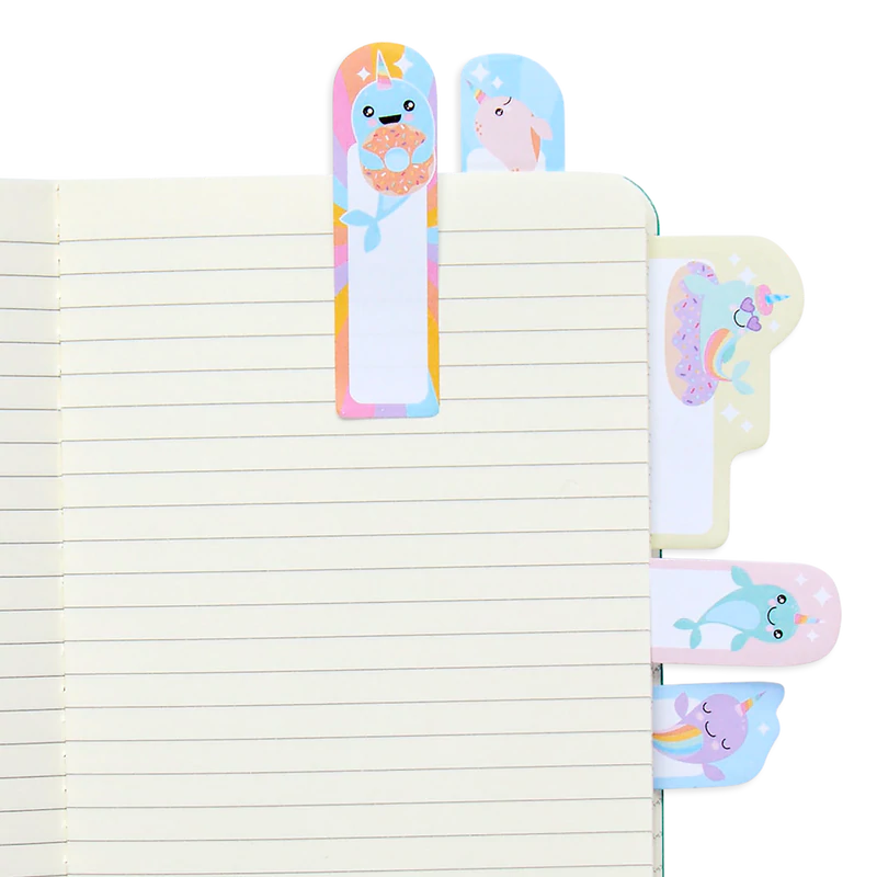 Ooly Note Pals Sticky Tabs - Nom Nom Narwhals — PaperMarket