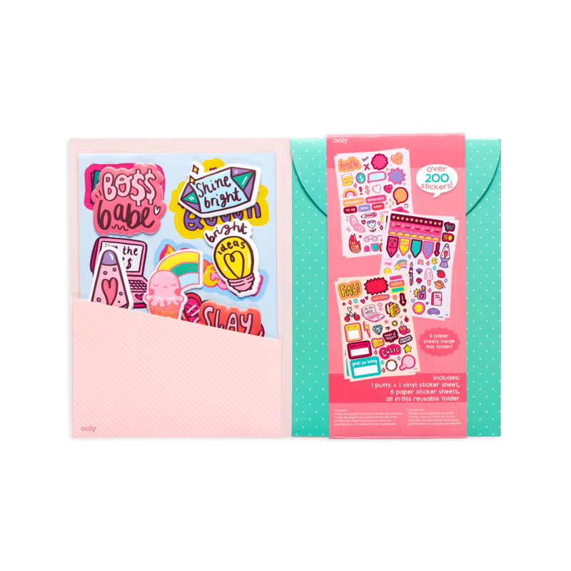 Ooly Sticker Stash - Girl Boss — PaperMarket